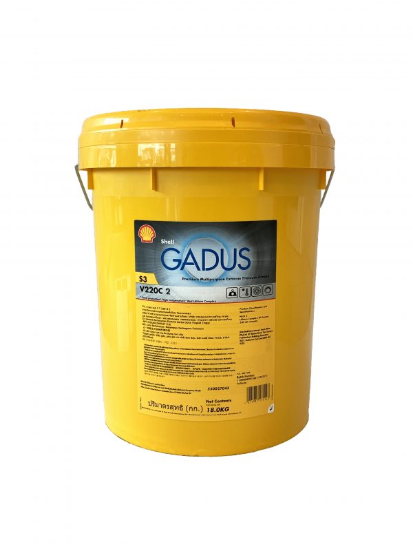 Shell Gadus S3 V220 C3 Shell Gadus S3 V220C 2 Premium Extreme Pressure ...