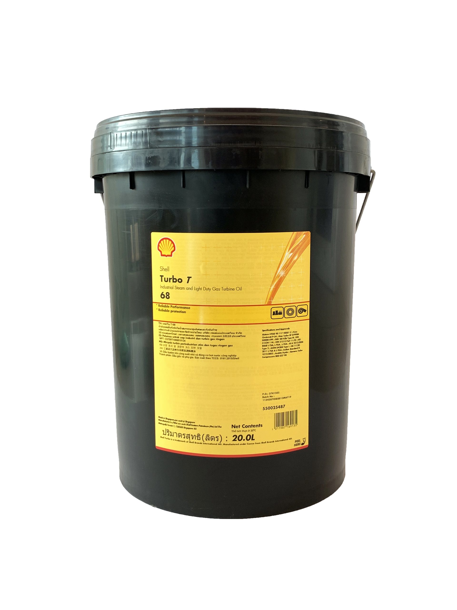 Shell Turbo Oil T 68 - Tenton